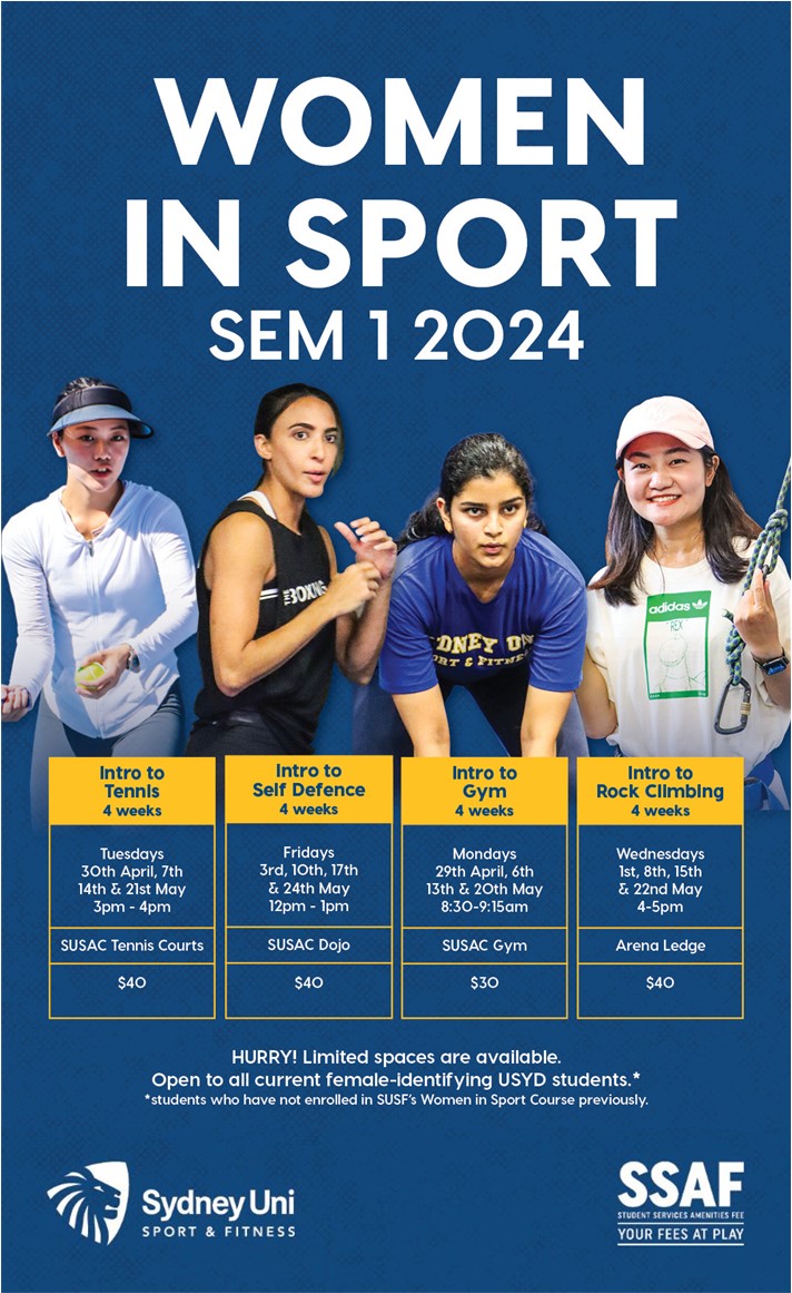 Women in Sport - Sydney Uni Sport