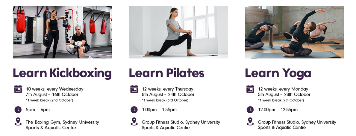 Short Programs - Sydney Uni Sport - Skill Development Training