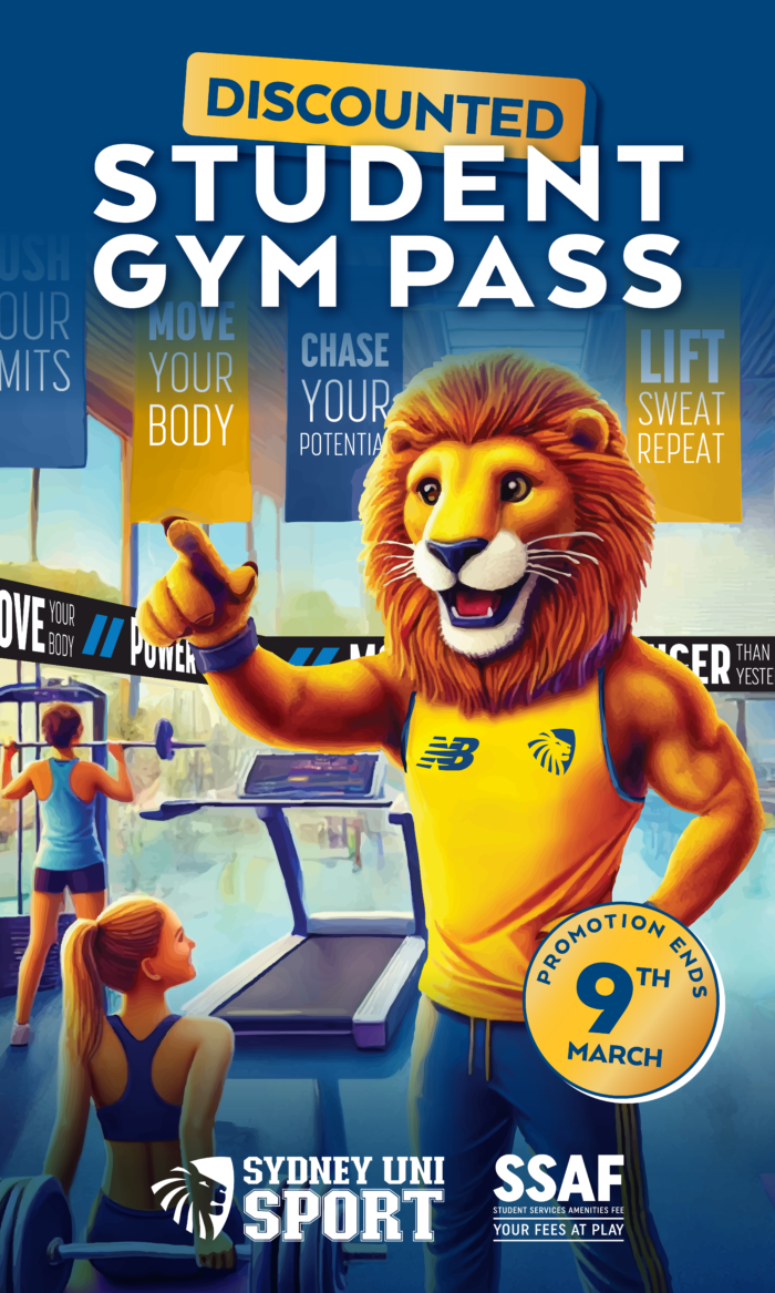 2025 Student Gym Pass - Available For USYD Students