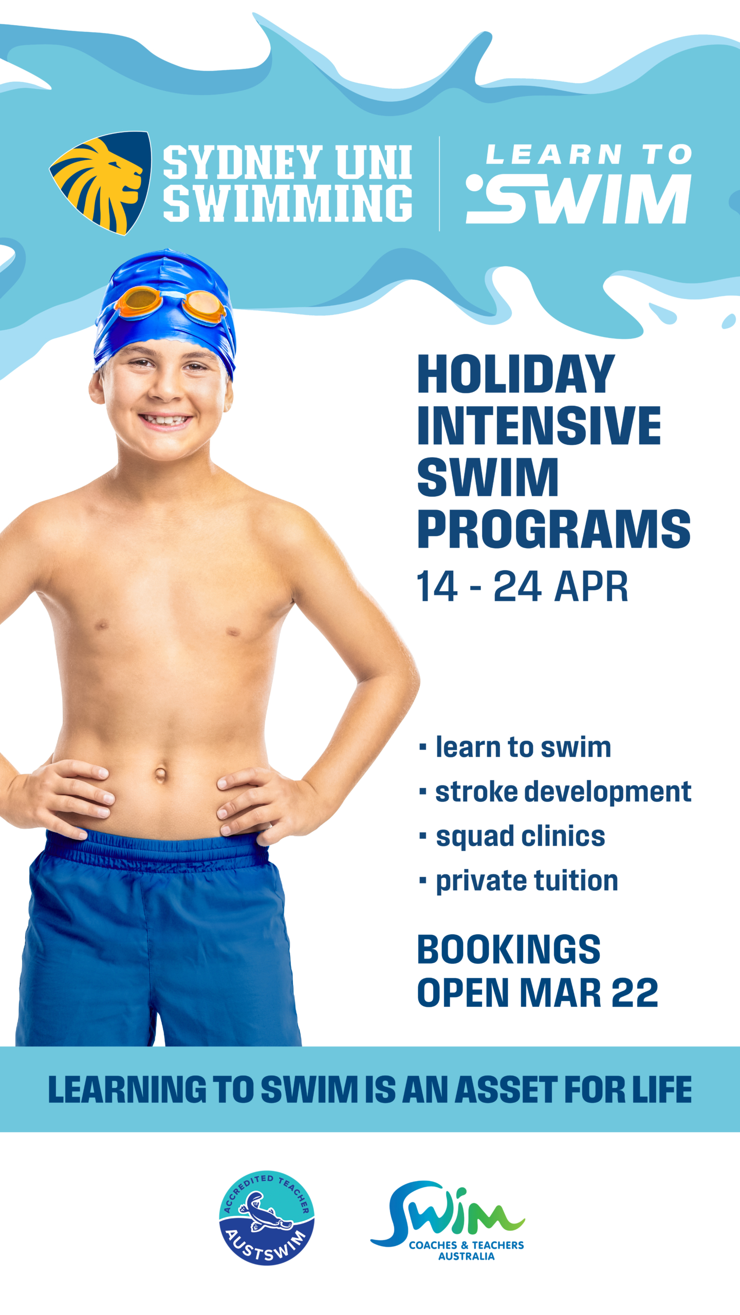 Holiday Intensive Swim Program - Sydney Uni Sport